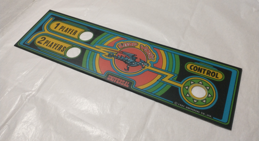 Snap Jack Control Panel Overlay & Instruction Card - Rotheblog